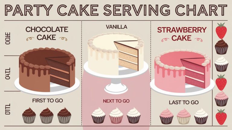 3 Layer Cake Serving Chart: Perfect Portions