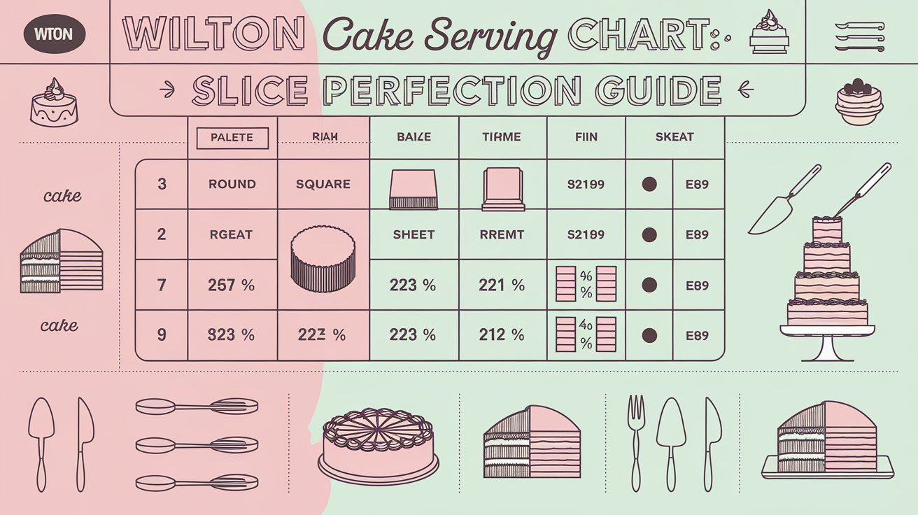 Wilton Cake Serving Chart: How Many Does It Feed?