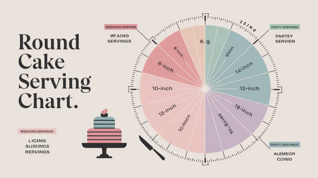 Round Cake Serving Chart: How Many People Can Feed?