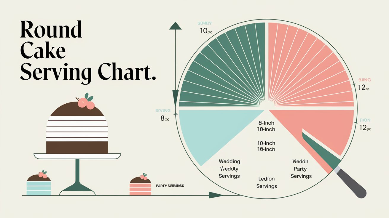 Round Cake Serving Chart: How Many People Can Feed?