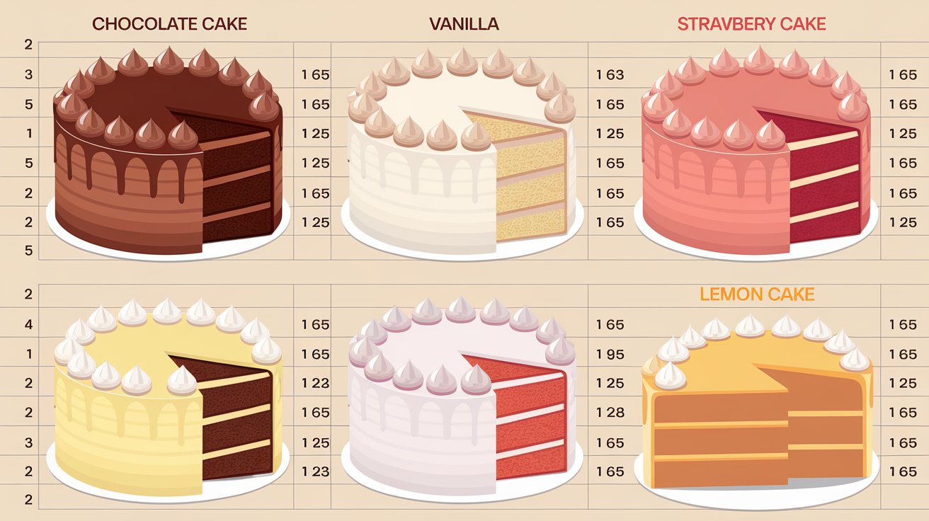 Round Cake Serving Chart: How Many People Can Feed?