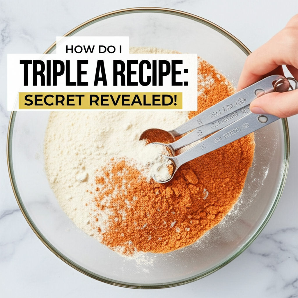 How Do I Triple A Recipe: Amazing Secret Revealed!