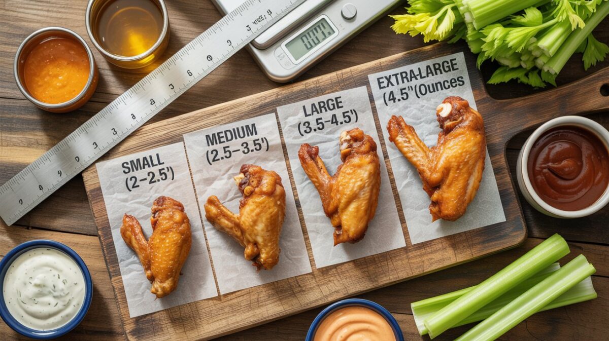 Chicken Wings Size Chart: Ultimate Guide to Perfect Portions
