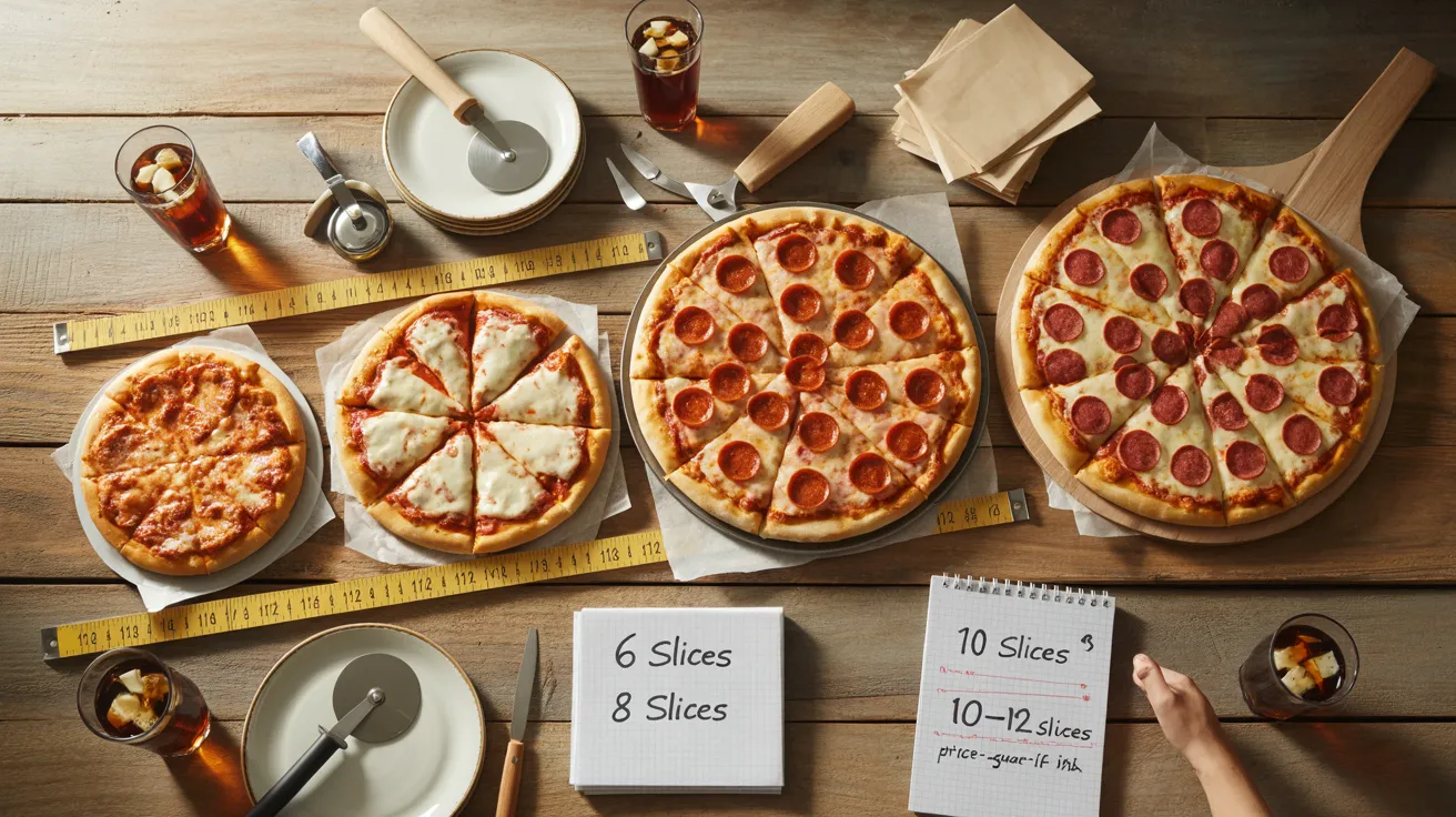 Pizza Size Chart: Ultimate Guide to Choosing the Perfect Pie