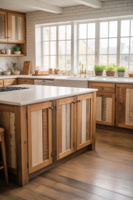 25 Farmhouse Kitchen Wood Cabinets Counter Ideas for a Warm & Timeless Look