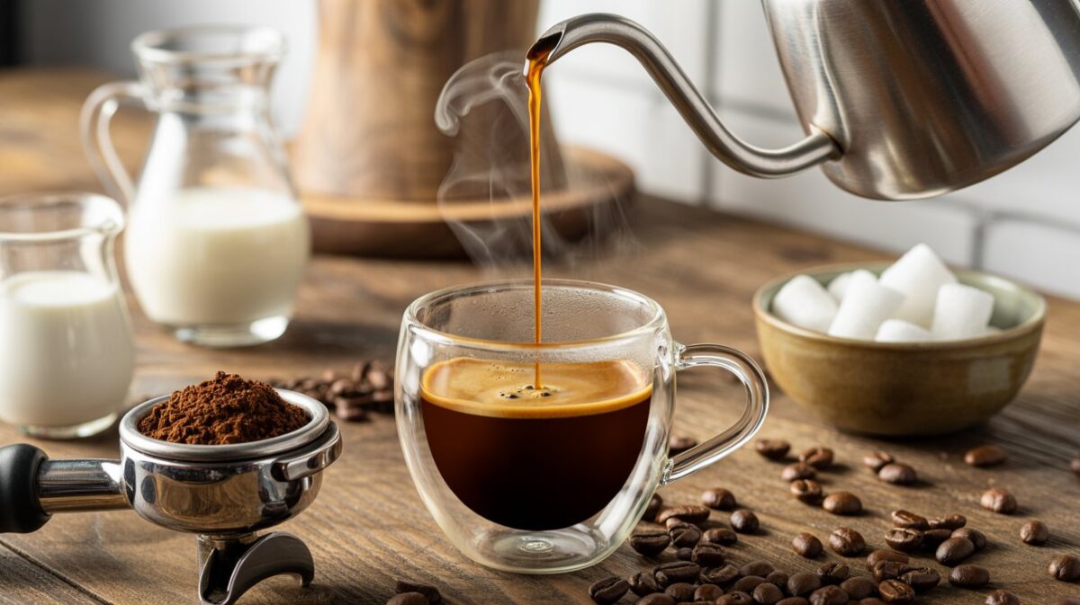 Americano Coffee With Milk And Sugar Size Chart: Ultimate Guide