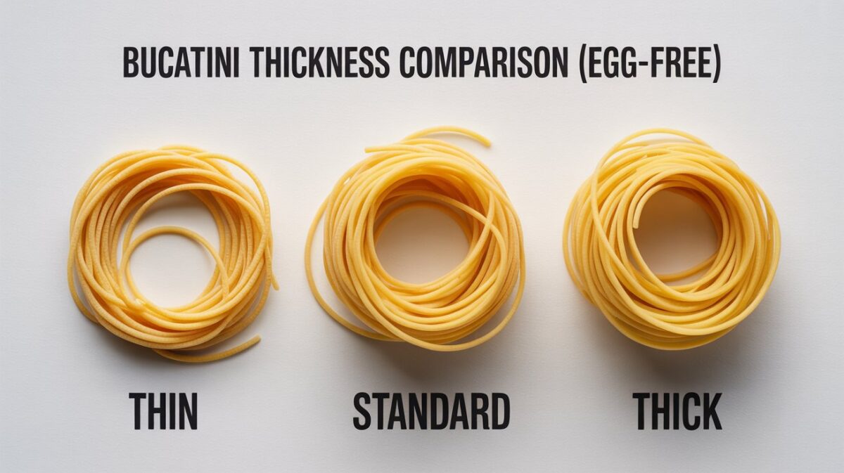 Bucatini Noodles Without Egg Size Chart: Ultimate Guide & Tips