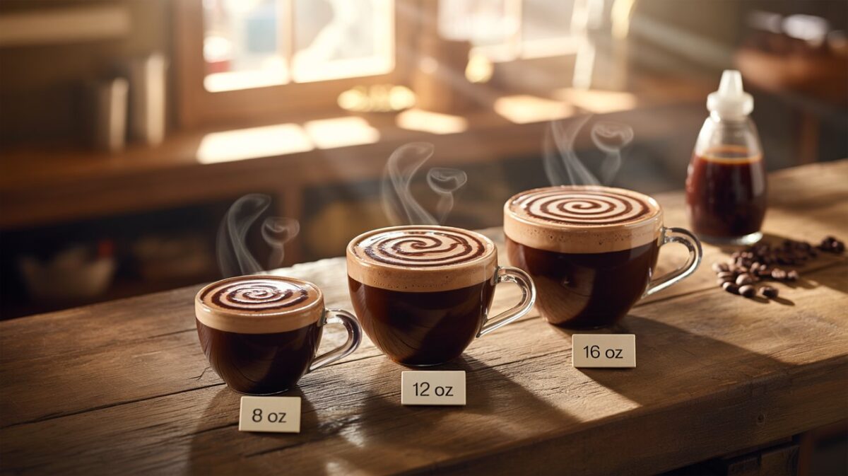 Mocha Milk Coffee Size Chart: Ultimate Guide to Perfect Portions