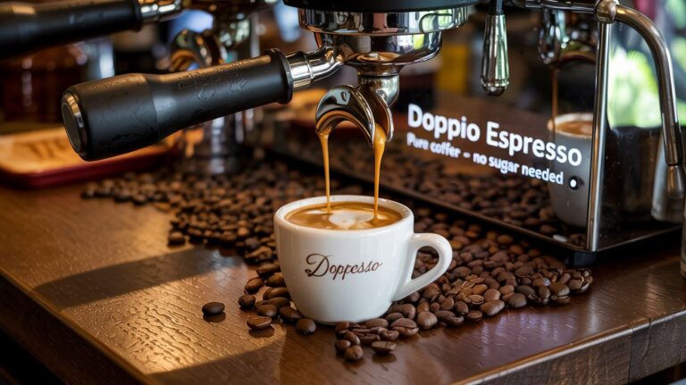 Doppio Coffee Without Sugar Size Chart: Ultimate Guide