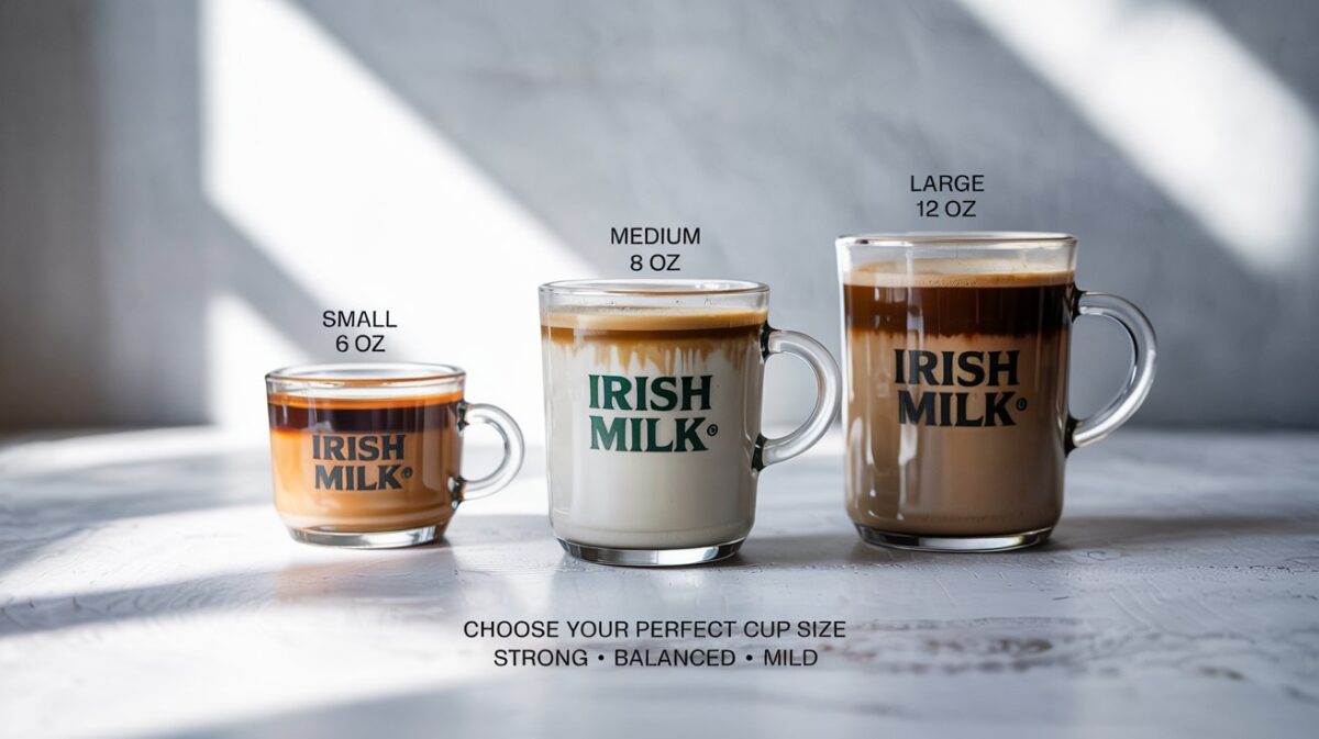 Irish Milk Coffee Without Sugar Size Chart: Ultimate Guide & Tips