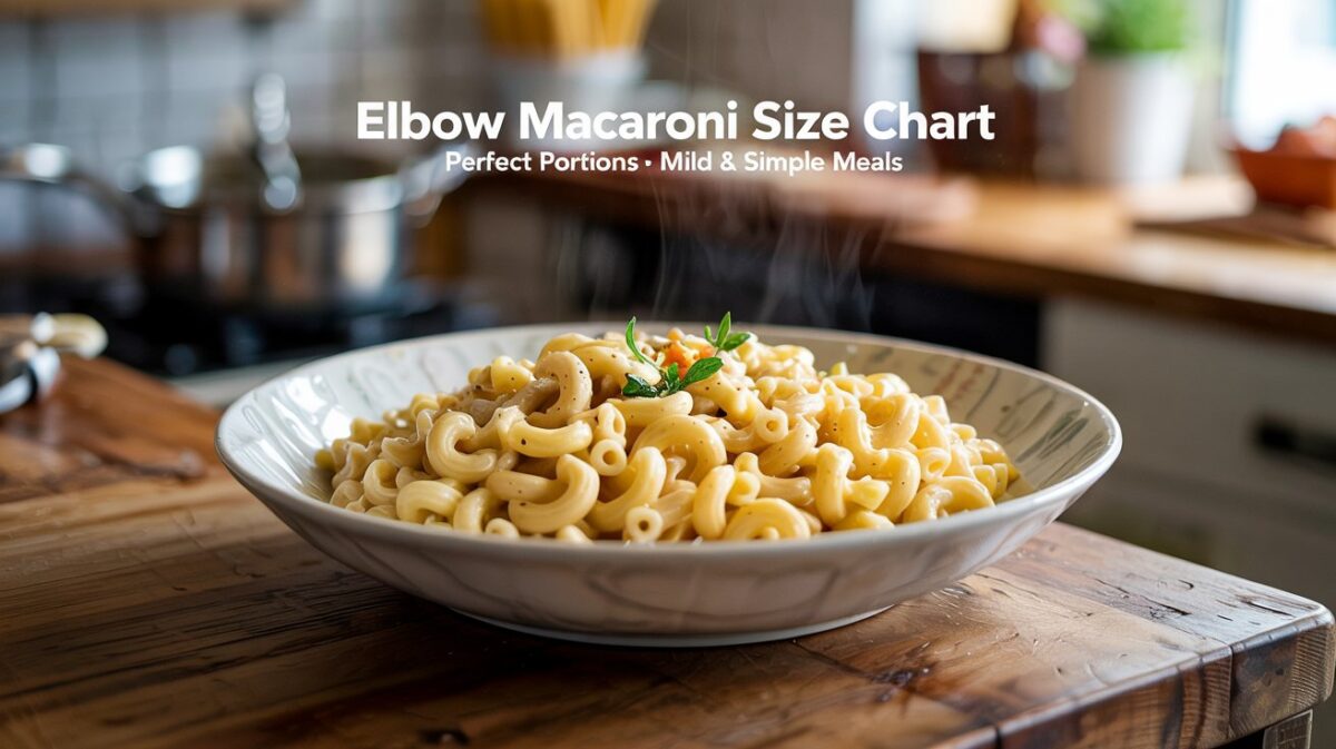 Elbow Macaroni Noodles Without Spicy Size Chart: Ultimate Guide