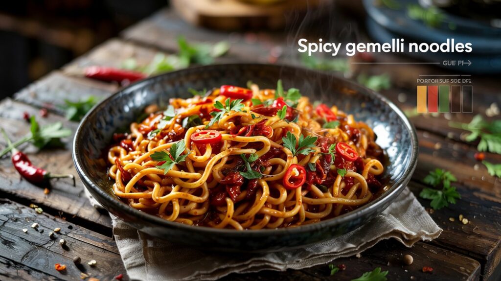 Gemelli Noodles With Spicy Size Chart: Ultimate Guide & Tips
