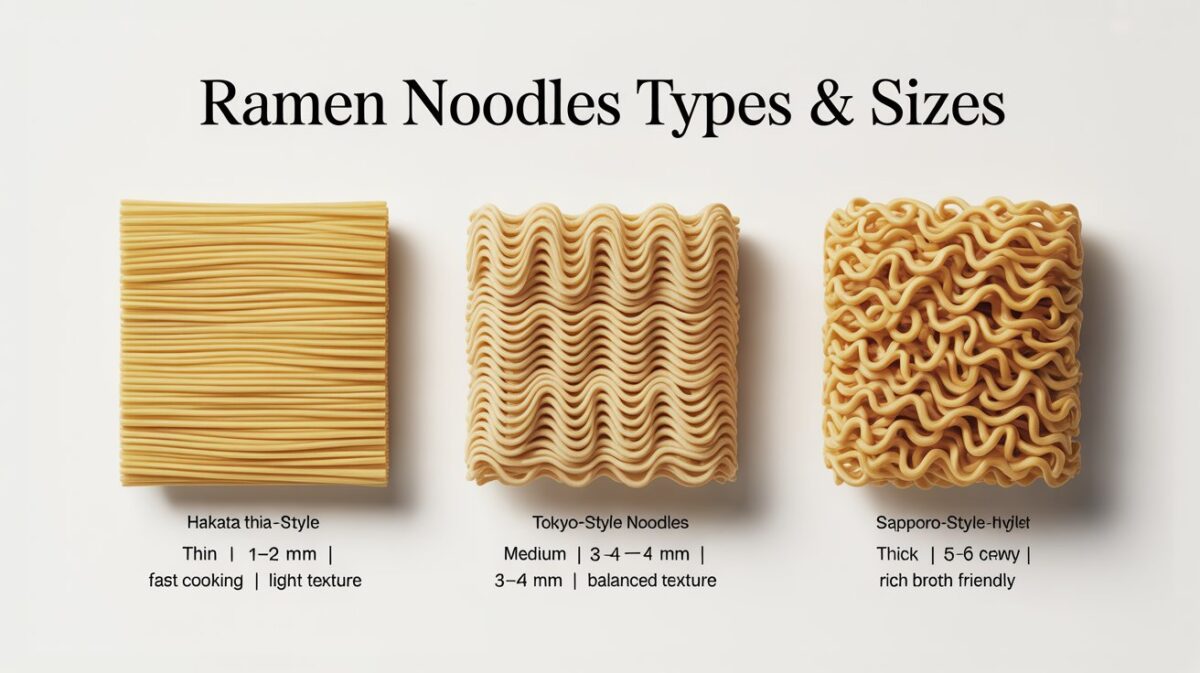 Ramen Noodles Size Chart: Ultimate Guide to Perfect Portions