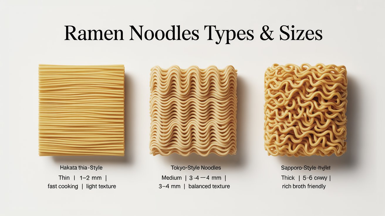 Ramen Noodles Size Chart: Ultimate Guide to Perfect Portions