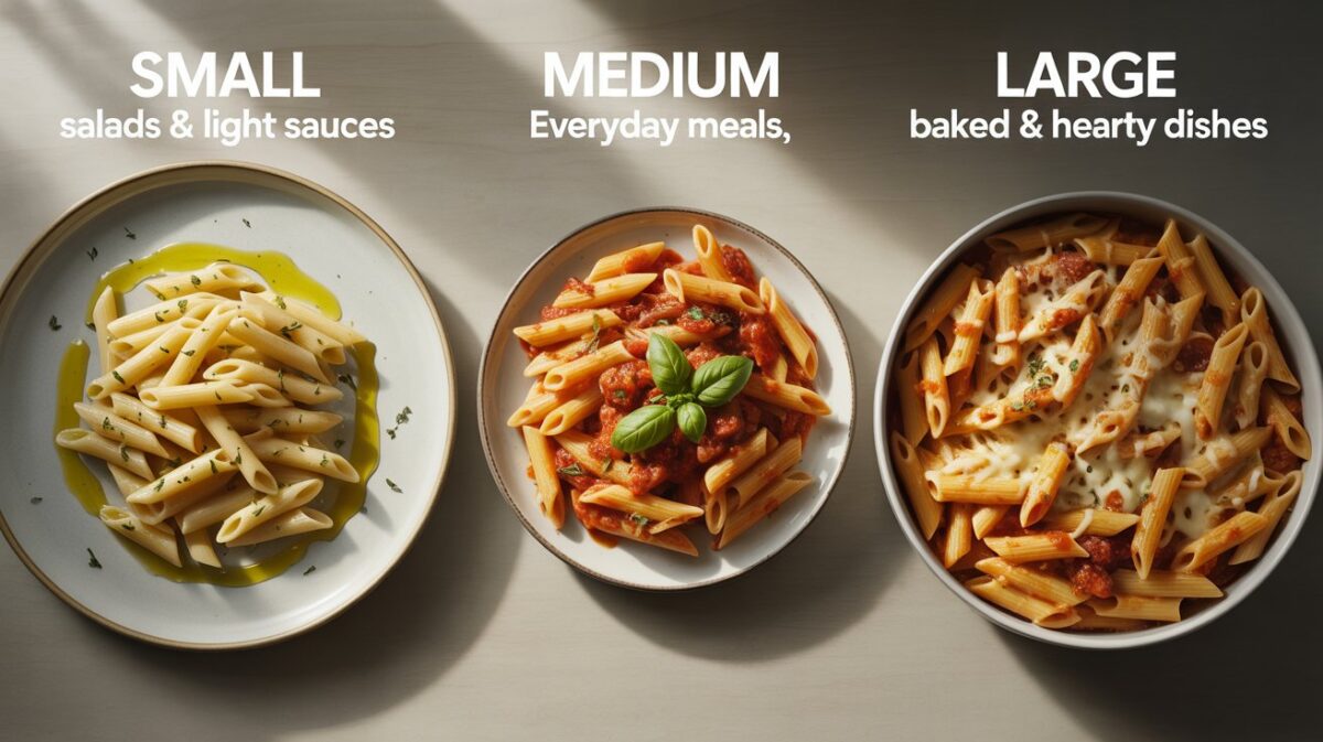 Penne Noodles Size Chart: Ultimate Guide