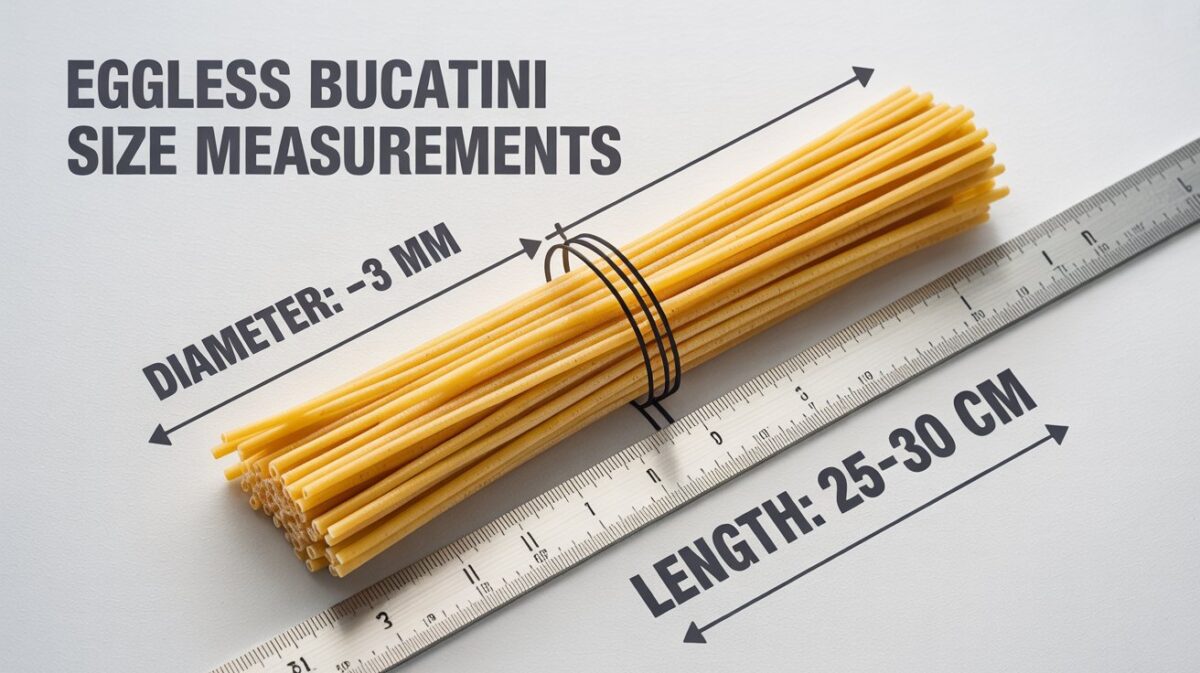 Bucatini Noodles Without Egg Size Chart: Ultimate Guide & Tips