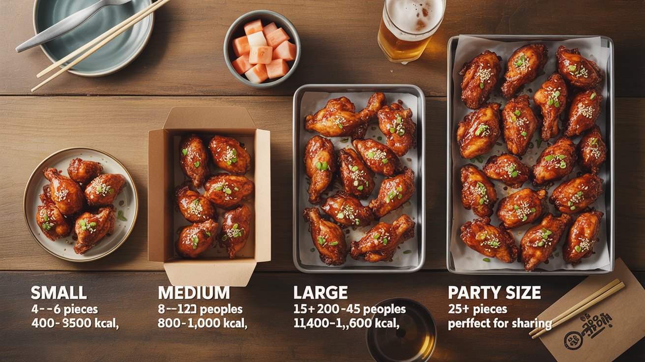 Korean Yangnyeom Chicken Size Chart: Ultimate Guide to Perfect Portions