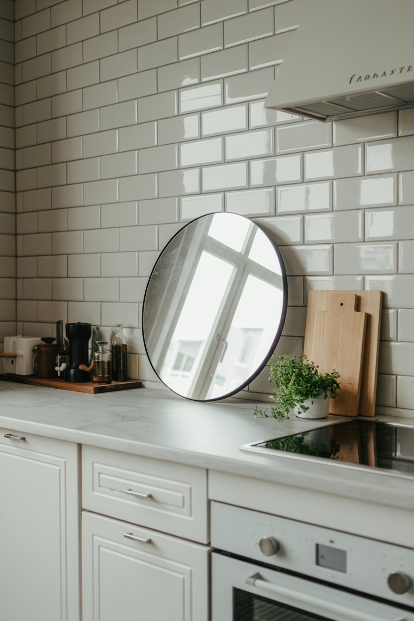 17 Kitchen Wall Decor Mirror Ideas for a Bright & Stylish Look