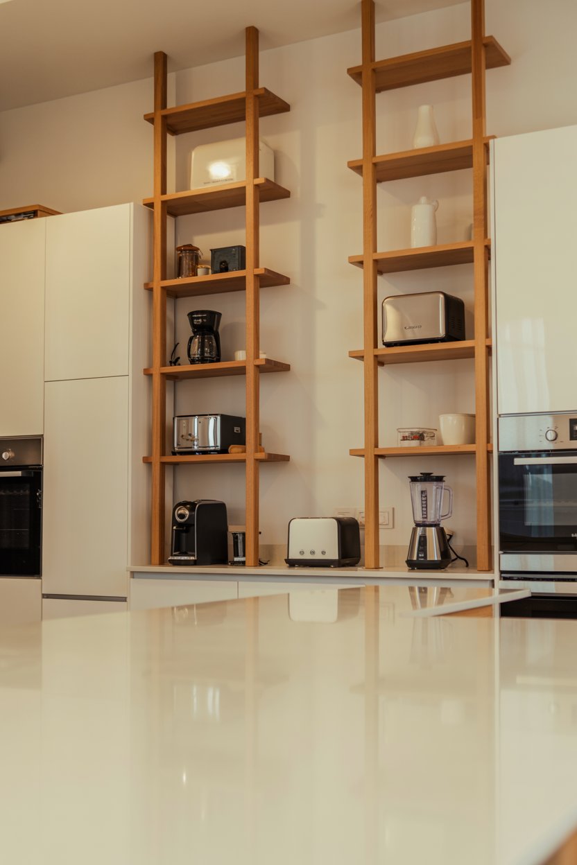 21 Kitchen Ladder Storage Ideas for Stylish & Functional Organization