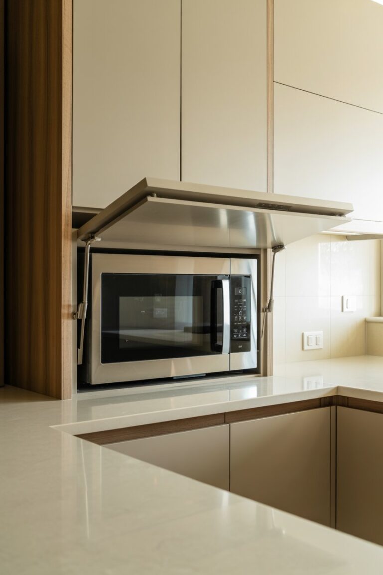 25 Kitchen With Hidden Microwave Ideas for a Clean & Modern Look