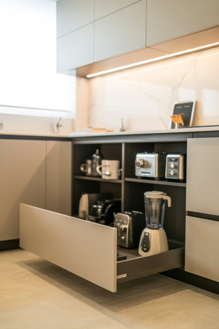 22 Hidden Storage in Kitchen Ideas for a Clean & Clutter-Free Space