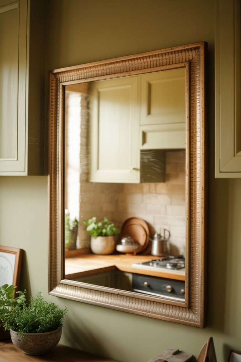 17 Kitchen Wall Decor Mirror Ideas for a Bright & Stylish Look