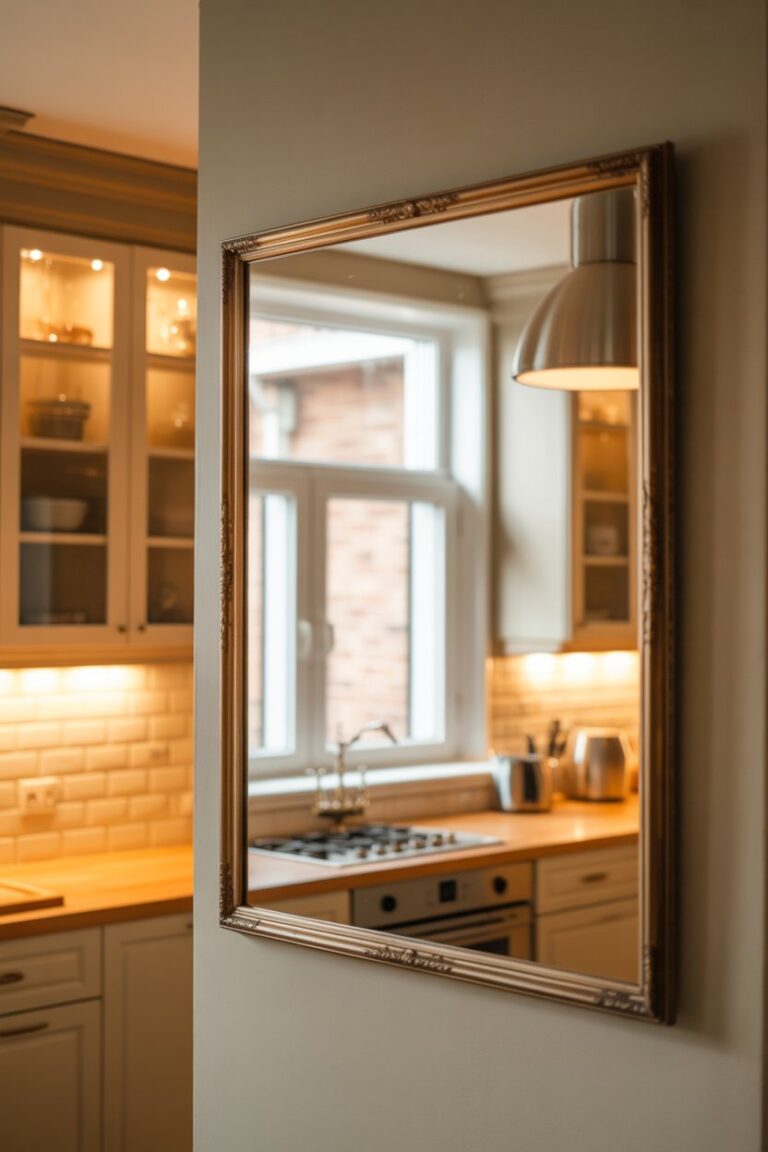 17 Kitchen Wall Decor Mirror Ideas for a Bright & Stylish Look