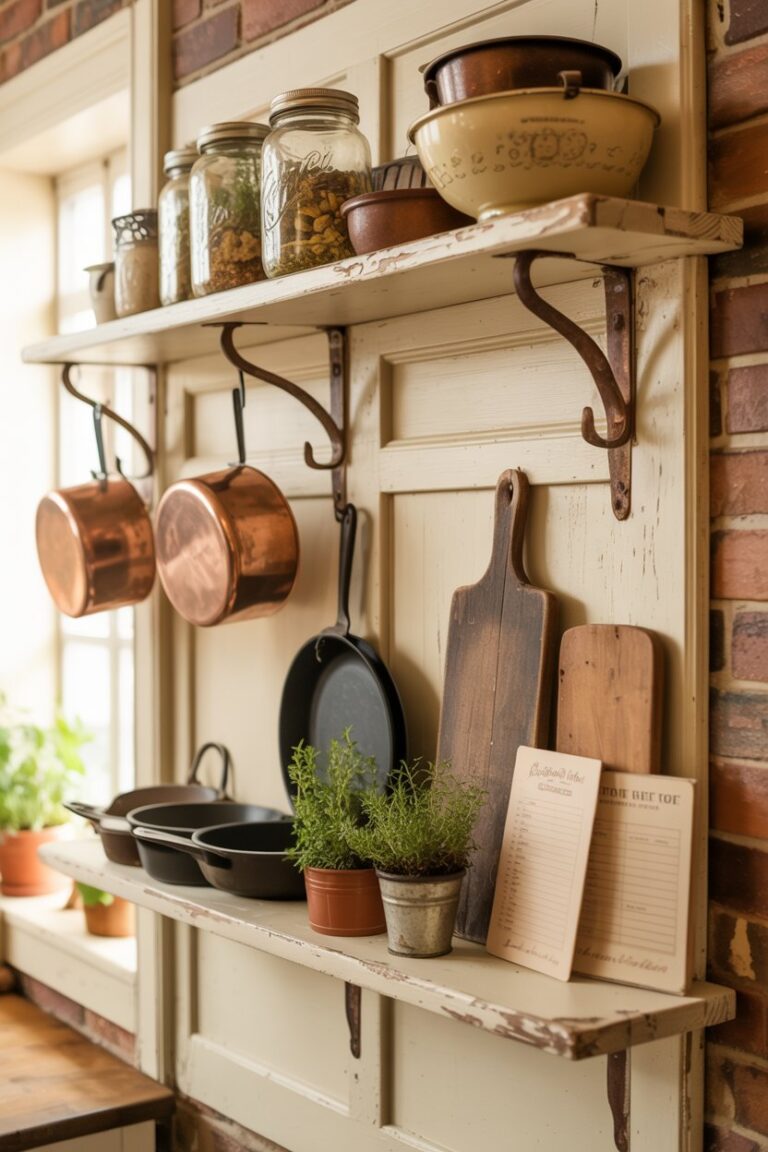 15 Kitchen Wall Decor Vintage Ideas for Timeless Charm