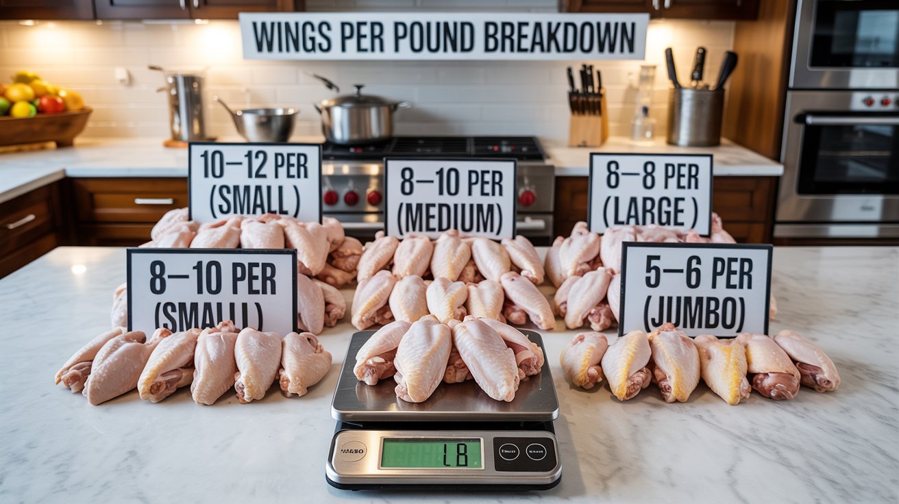 Chicken Wing Size Chart: Know Weights, Dimensions