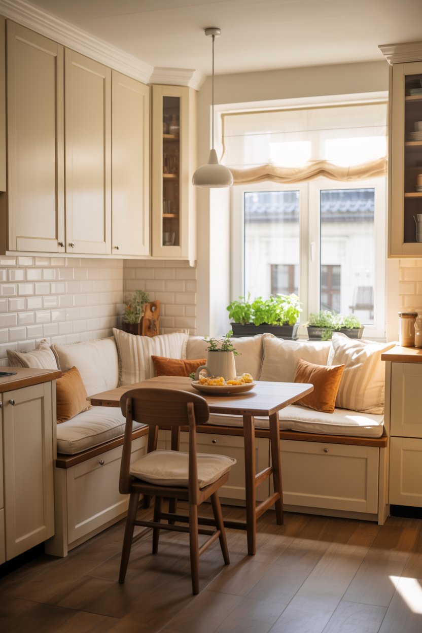 25 Kitchen Corner Bench Ideas for a Cozy & Functional Space