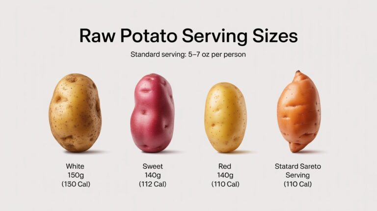 Potato Serving Sizes: Perfect Portions for Every Preparation