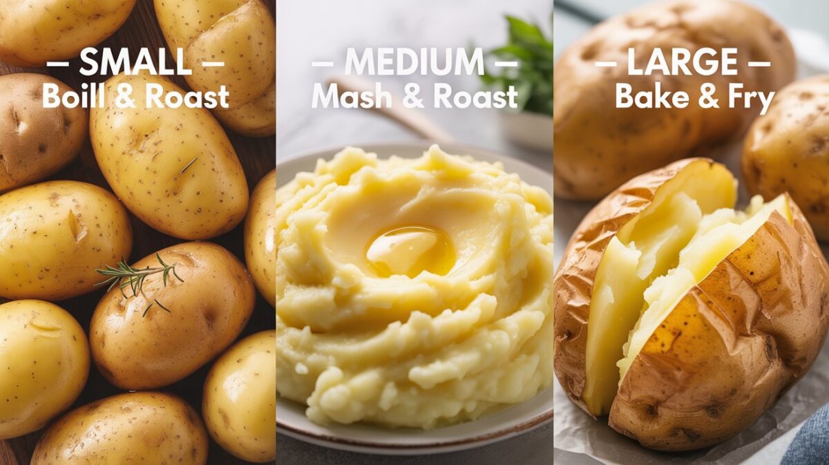 Russet Potato Size Chart: Cooking Times & Best Recipes for Each