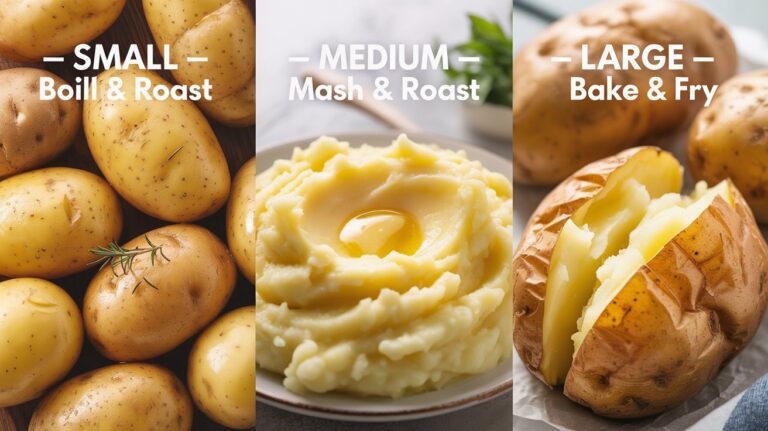 Russet Potato Size Chart: Cooking Times & Best Recipes for Each