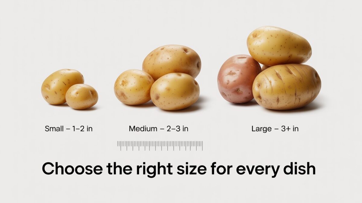 Potato Size Chart: Best Cooking Uses and Recipes 2026