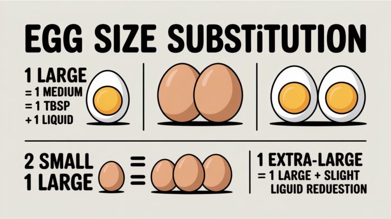 Egg Size Weight Chart: Perfect Measurements for Baking Success