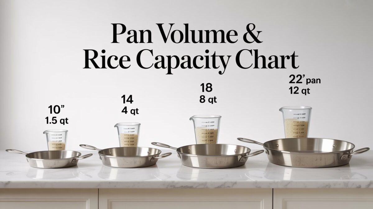 Paella Pan Size Chart: Find the Perfect Fit for Your Dish