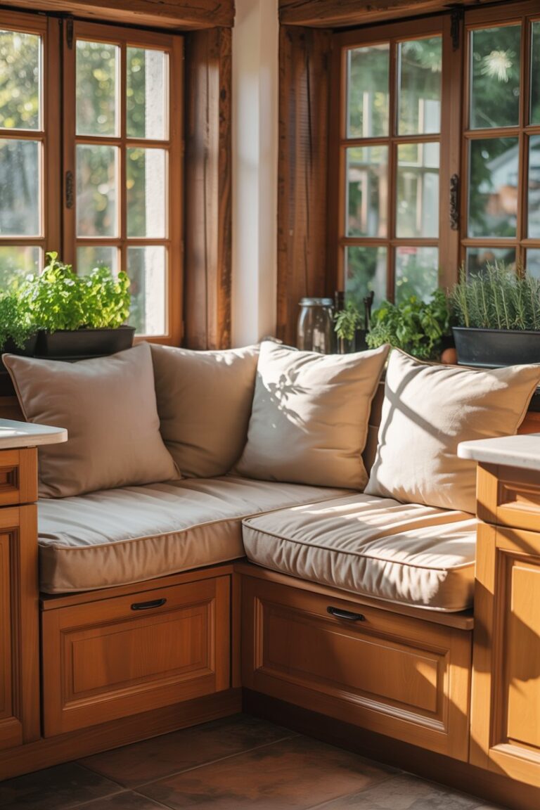 25 Kitchen Corner Bench Ideas for a Cozy & Functional Space