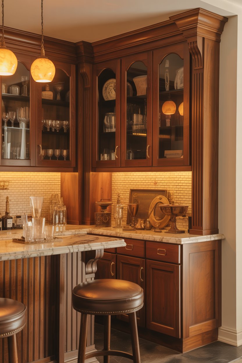 23 Kitchen Corner Bar Ideas for a Stylish & Functional Entertaining