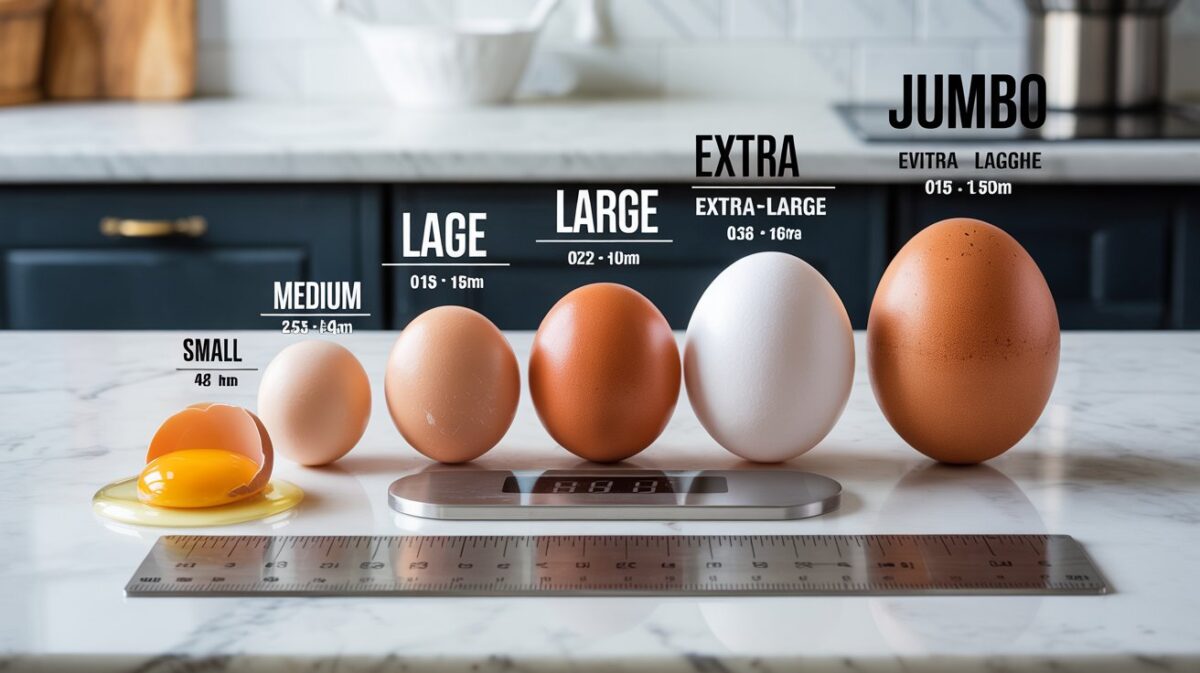 USDA Egg Size Chart: Find the Right Eggs for Your Recipes