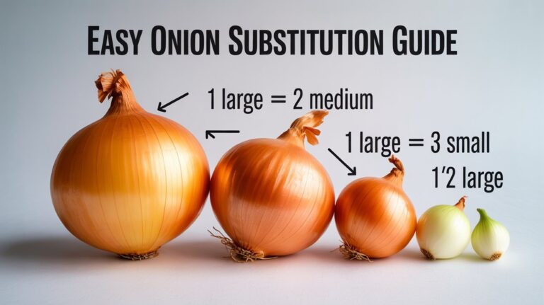 Smart Onion Size Chart: Perfect Measurements for Every Recipe