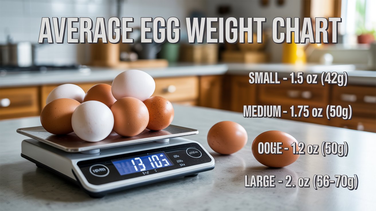 Chicken Breed Egg Size Chart: Find Your Perfect Egg Production