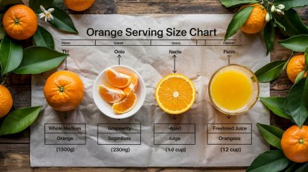 Optimal Orange Serving Size: Tips, Nutrition, and Recipe Ideas