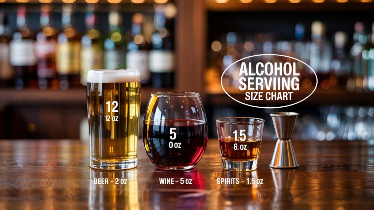 Alcohol Serving Size Chart: Standard Drinks and Portion Guide