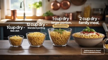 Macaroni Serving Size Chart: How Much Pasta Should You Cook?