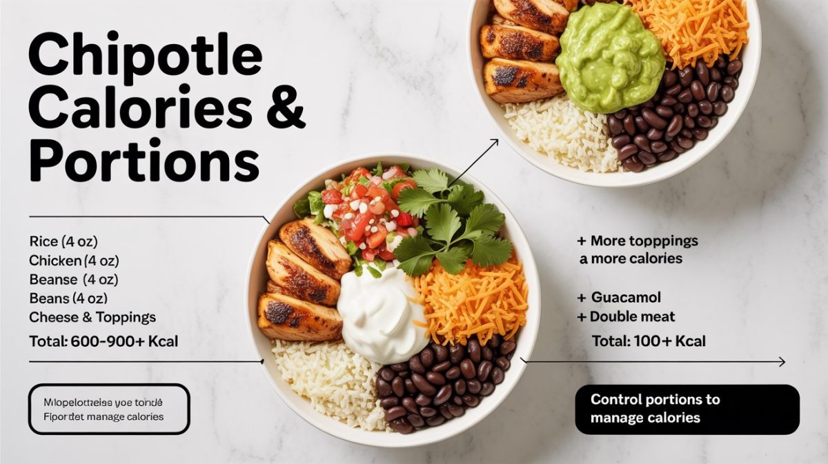 Chipotle Portion Size Chart: Understanding Every Scoop