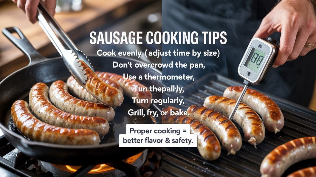 Sausage Sizes Chart: Types, Lengths, and Portion Guide