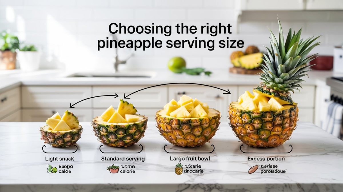 Pineapple Serving Size Chart: Much Pineapple Should You Eat?