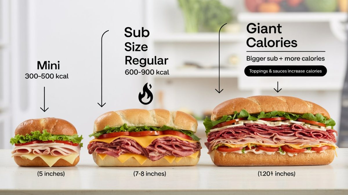 Jersey Mike’s Sub Sizes Chart: Regular vs Giant Explained