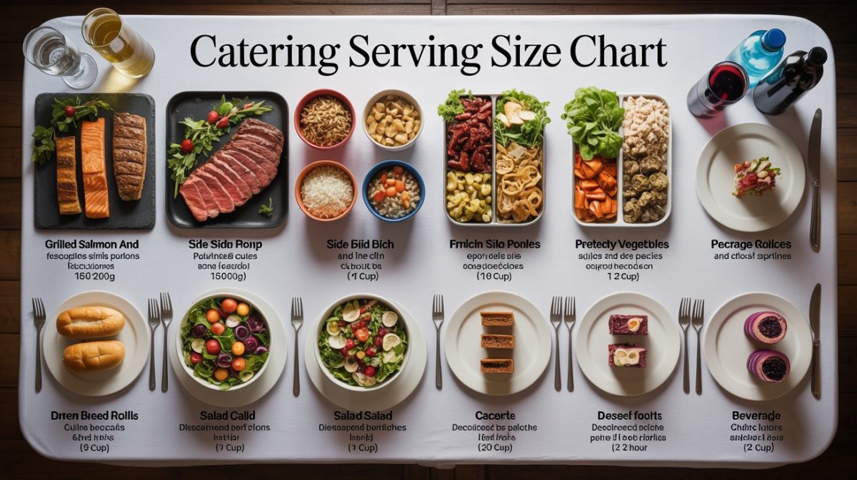 Catering Serving Sizes Per Person: Complete Portion Guide