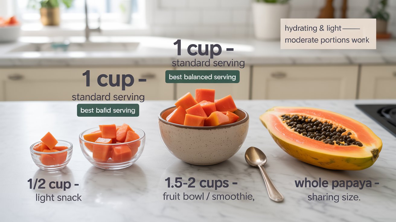 Papaya Serving Size Chart: How Much Papaya Should You Eat?
